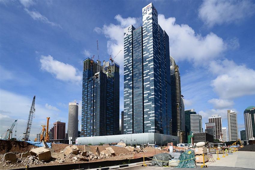 Asia Square Towers 1 & 2 - Singapore, Singapore - Wittur - Safety in motion