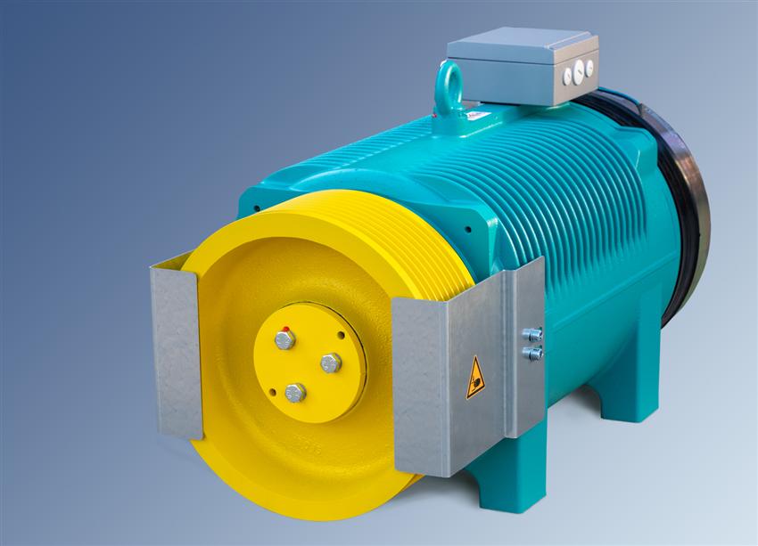 Wittur WSG-MF gearless synchronous lift machine