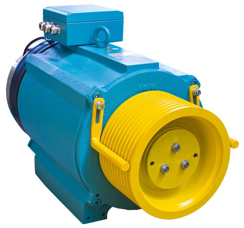 Wittur WSG-S1.5 gearless synchronous traction machine