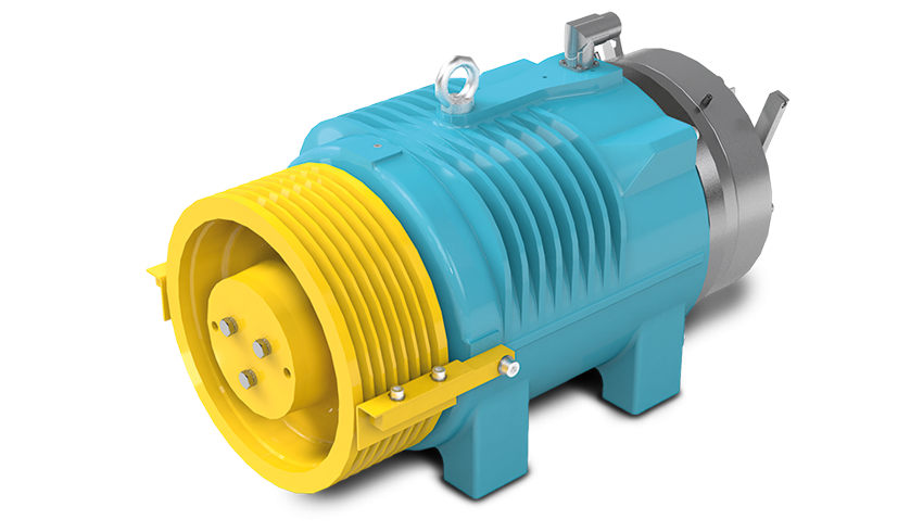 Wittur WSG-SF gearless synchronous lift machine