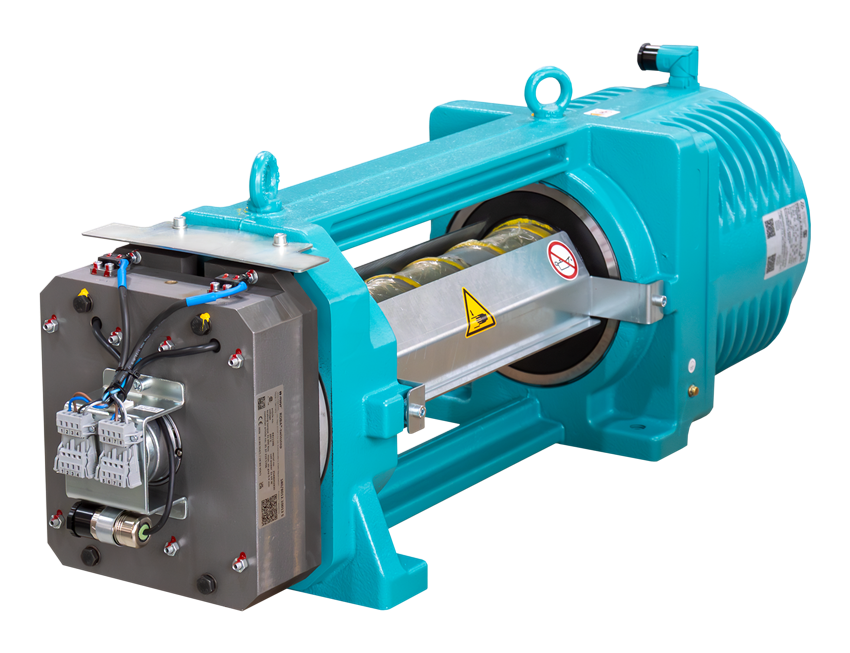 Wittur WSG-TB is a gearless synchronous lift machine
