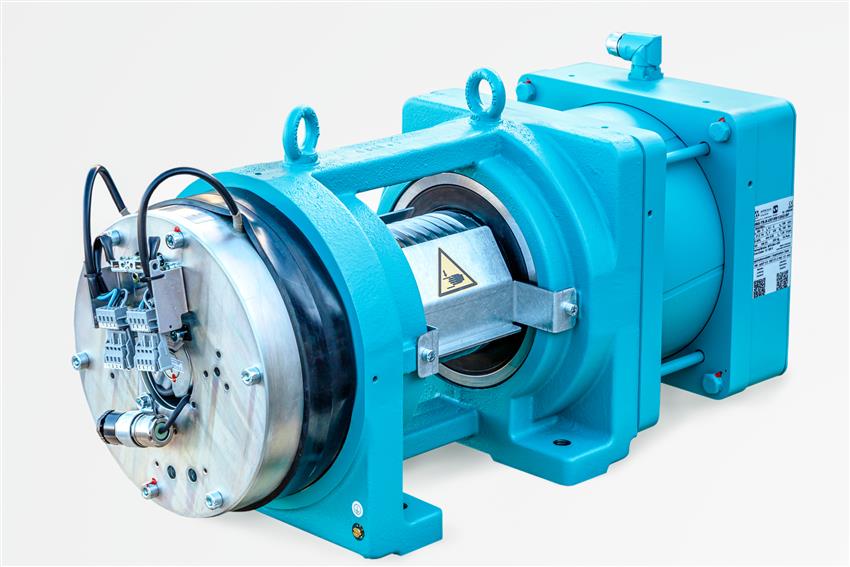 Wittur WSG-TR is a gearless synchronous lift machine