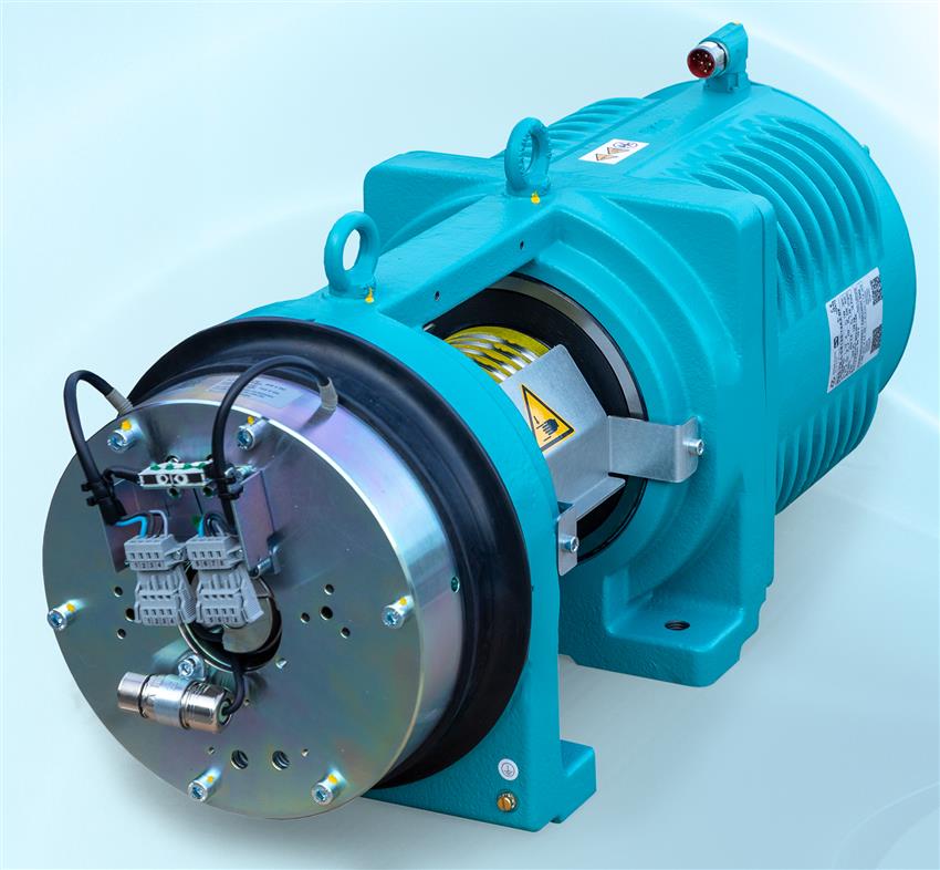 Wittur WSG-TR is a gearless synchronous lift machine