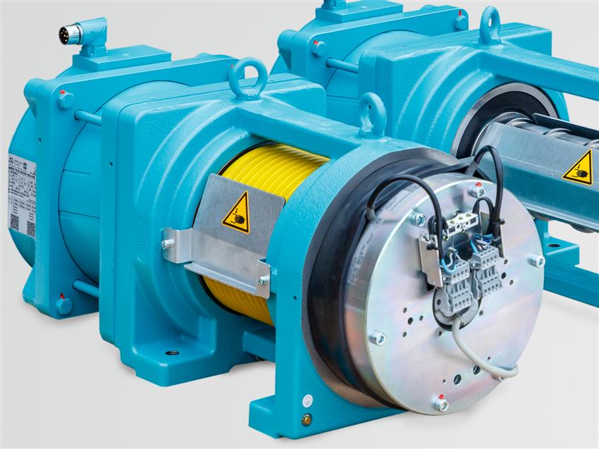 Wittur WSG-TS Gearless synchronous traction machines for elevators