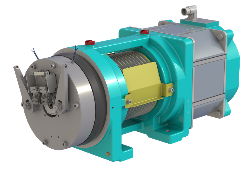 Wittur WSG-TS Gearless synchronous traction machines for elevators
