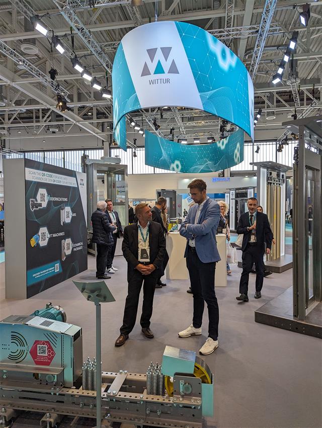Wittur @ Interlift 2023 - Wittur - Advancing the elevator industry