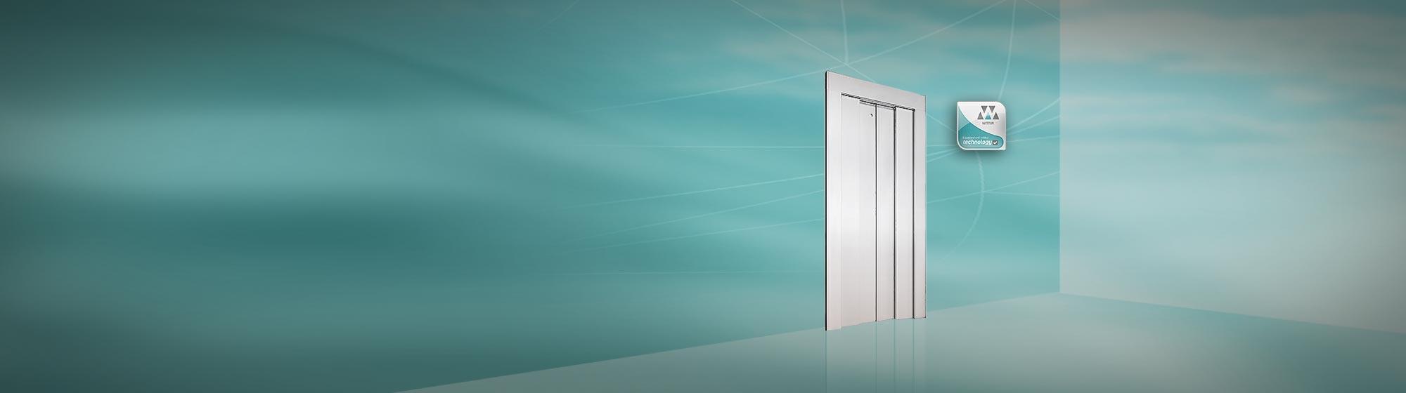 Hydra 3000 landing door - Wittur - Safety in motion