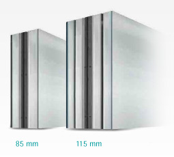 Fineline landing door